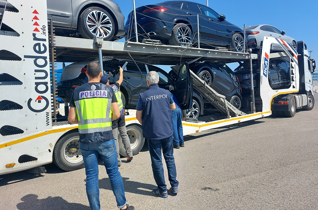 INTERPOL detects 200 stolen vehicles from Canada each week
