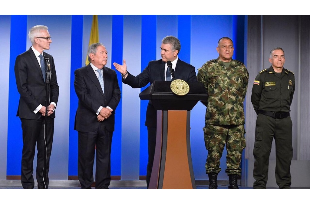 Colombian President and INTERPOL Chief discuss regional and global ...